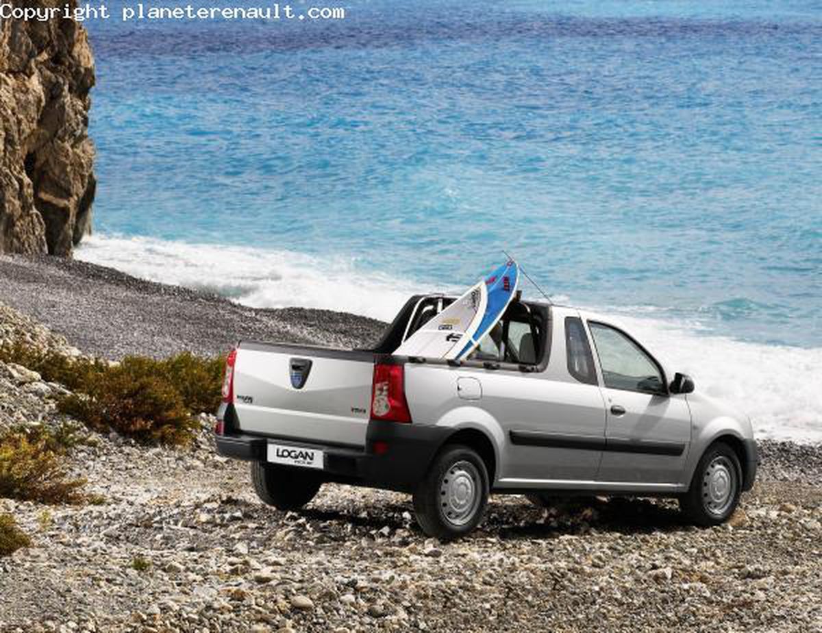 Dacia Logan Pick Up: l'utilitaire à bas prix (2008)